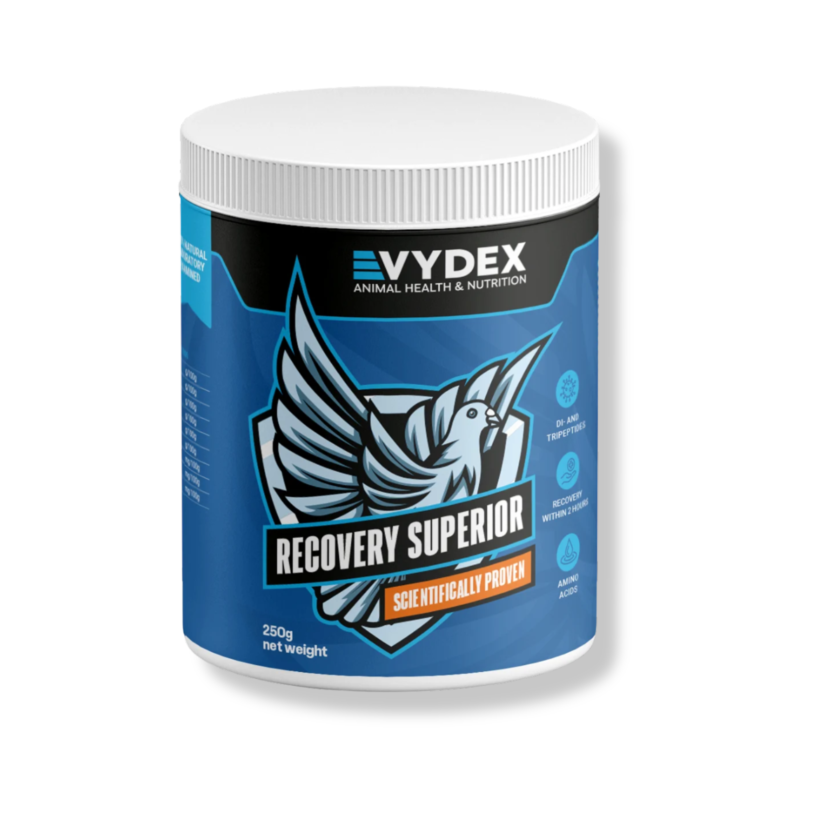 VYDEX - Recovery Superior - 250g (proteiny - szybka regeneracja po lotach)